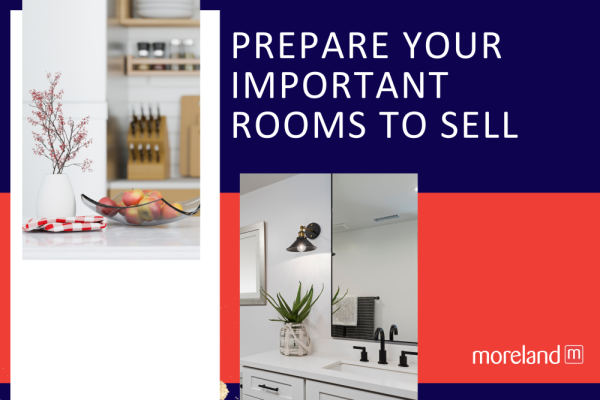 Prepare your important rooms to sell