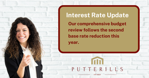 Our comprehensive budget review follows the second base rate reduction ...