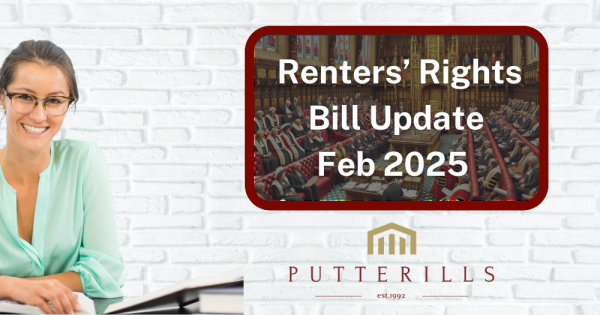 Putterills Landlord Update: Renters’ Rights Bill