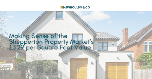 Making Sense of the Shepperton Property Market's £529 per Square Foot Value
