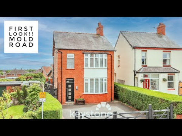 🏡 FIRST LOOK VIDEO 🎬Three Bed Detached Property In Mold Road🏡