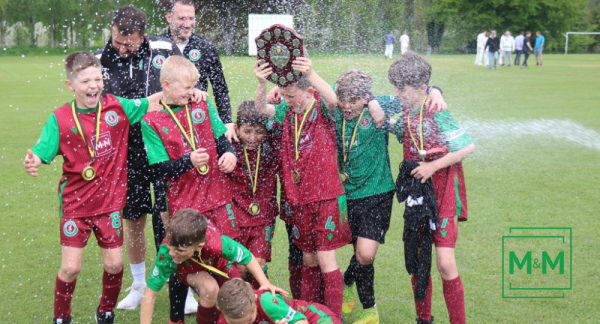 Cobham Colts, under 9’s Football Final … They Won!