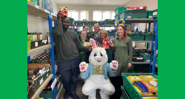 Together we donated over 130 Easter Eggs to the Gravesham Food Bank 🐣💝